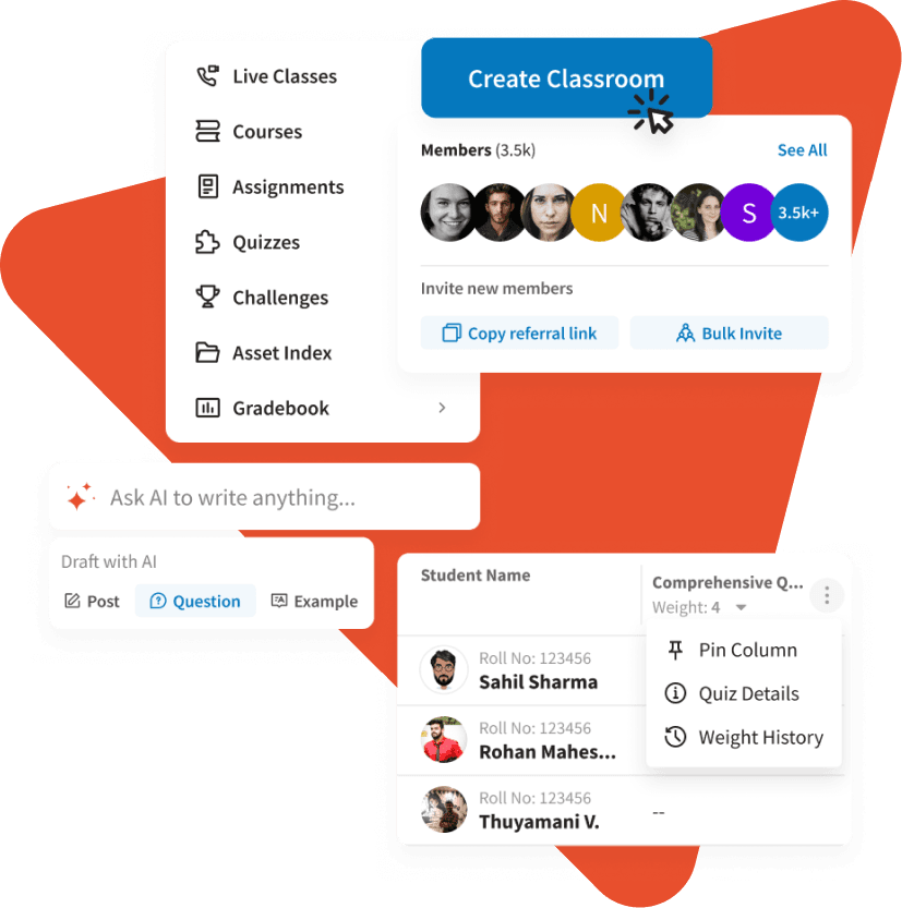 Online Learning Platform - Classroom, Courses, Jobs